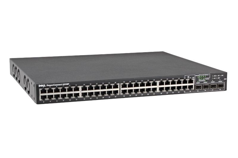 Dell 225-2155 PowerConnect 6248P 48-Port PoE Switch - Megatron Global